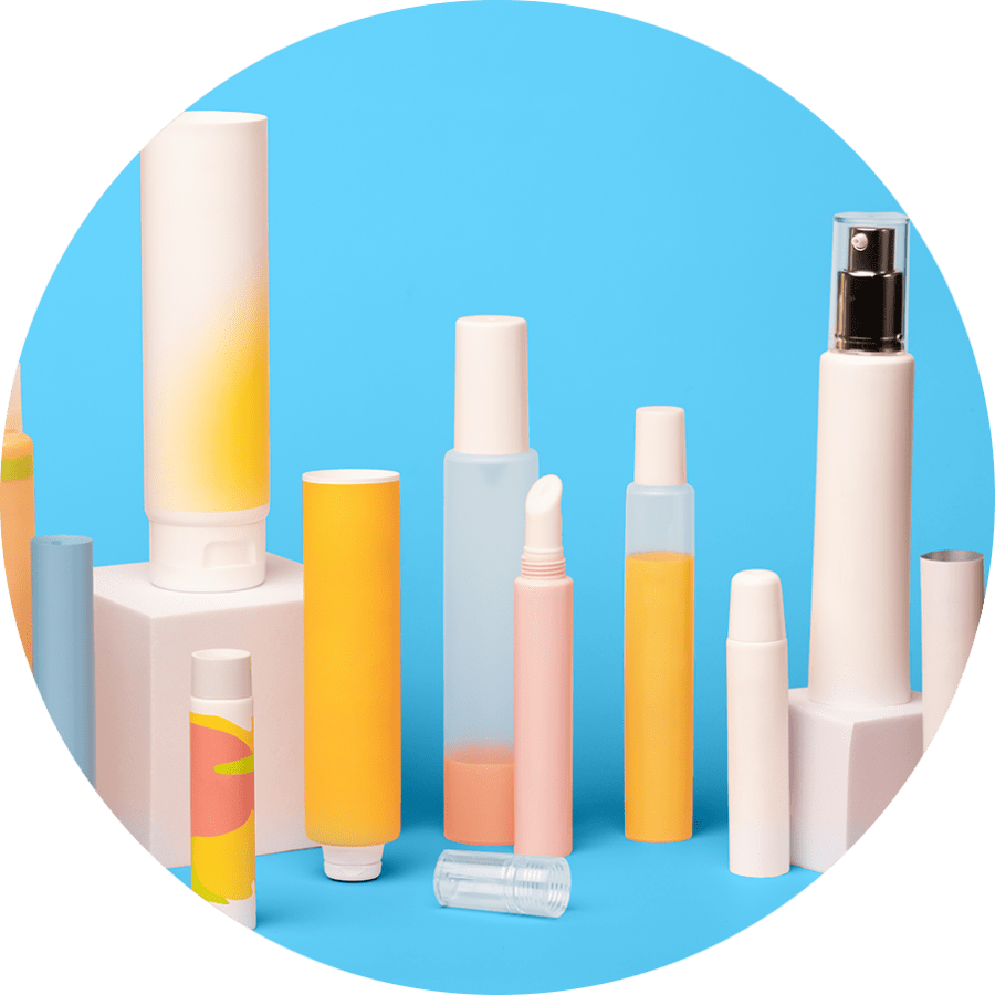 Plastic Tubes – Amber.